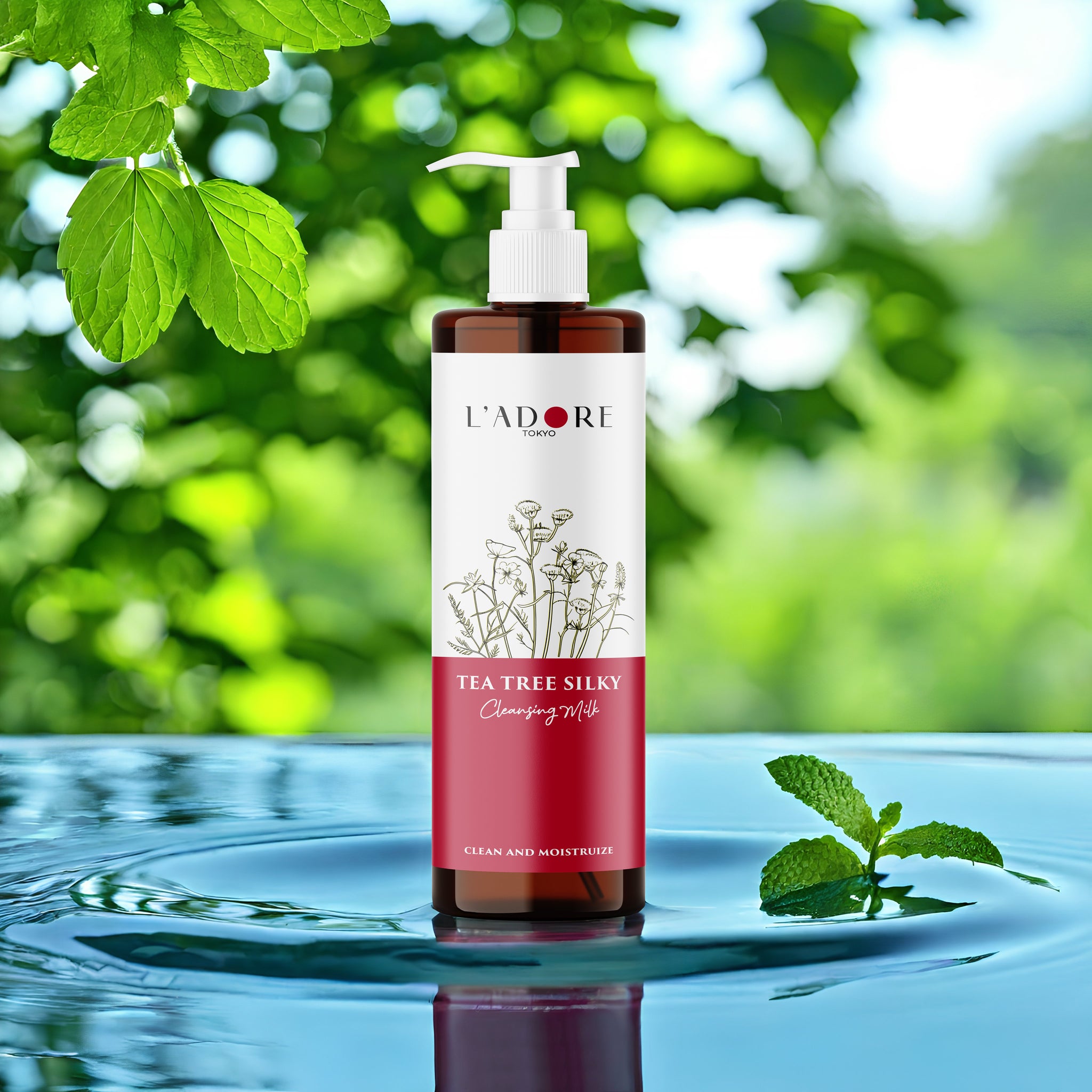 L'Adore Tokyo Tea Tree Silky Cleansing Gel